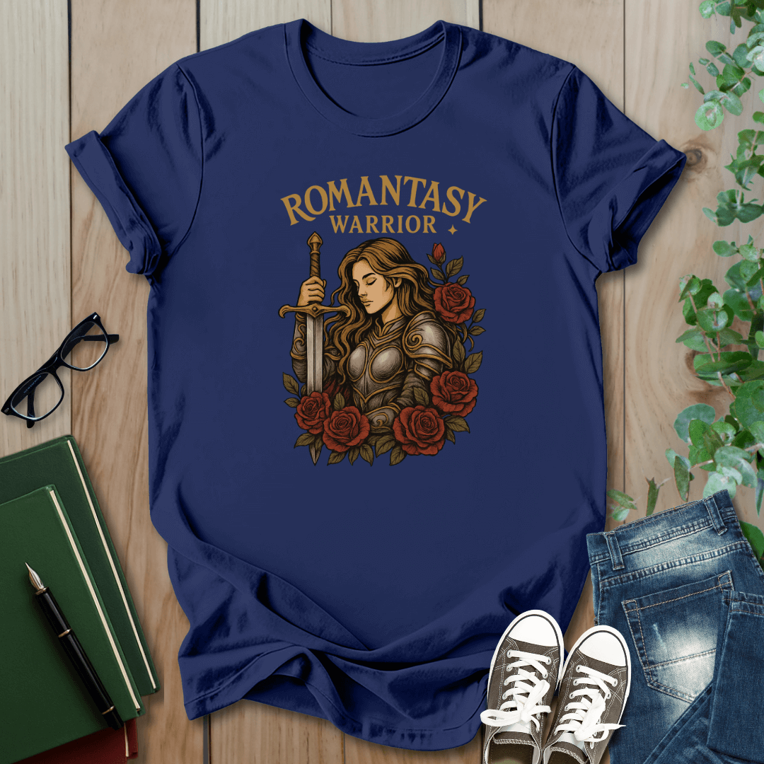 Romantasy Warrior - T-Shirt – BookThreads
